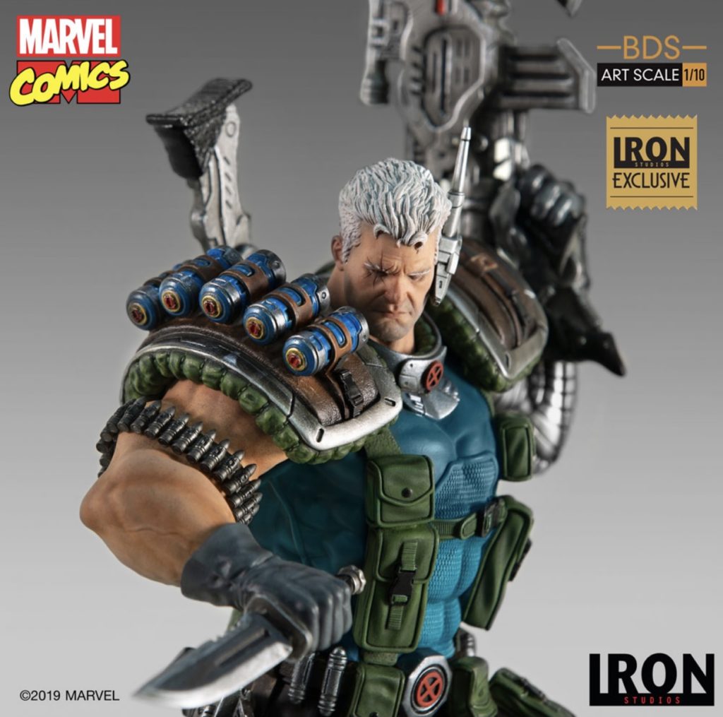 Iron Studios Cable 1:10 Scale Statue - Figuristi Store