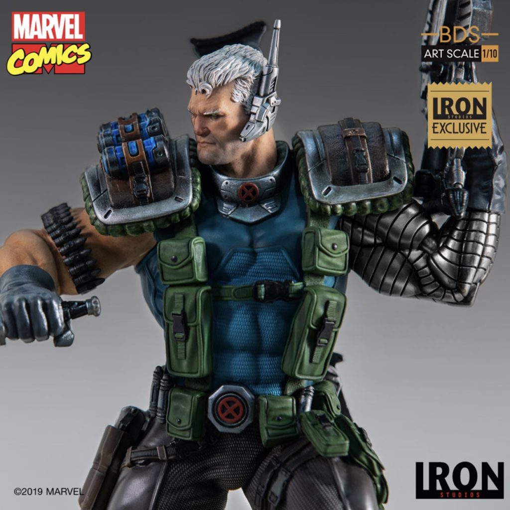 Iron Studios Cable 1:10 Scale Statue - Figuristi Store