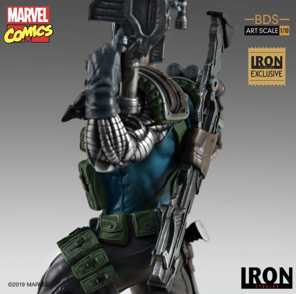 Iron Studios Cable 1:10 Scale Statue - Figuristi Store