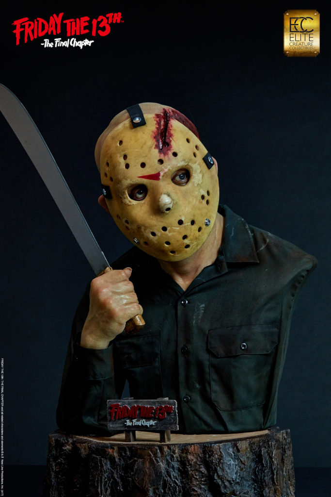 FRIDAY THE 13th, JASON VOORHEES 1:1 BUST - Figuristi Store