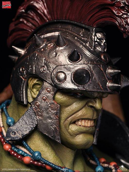 QUEEN STUDIOS Green Scar Hulk 1/4 Statue (Marvel Comics) Premium ...