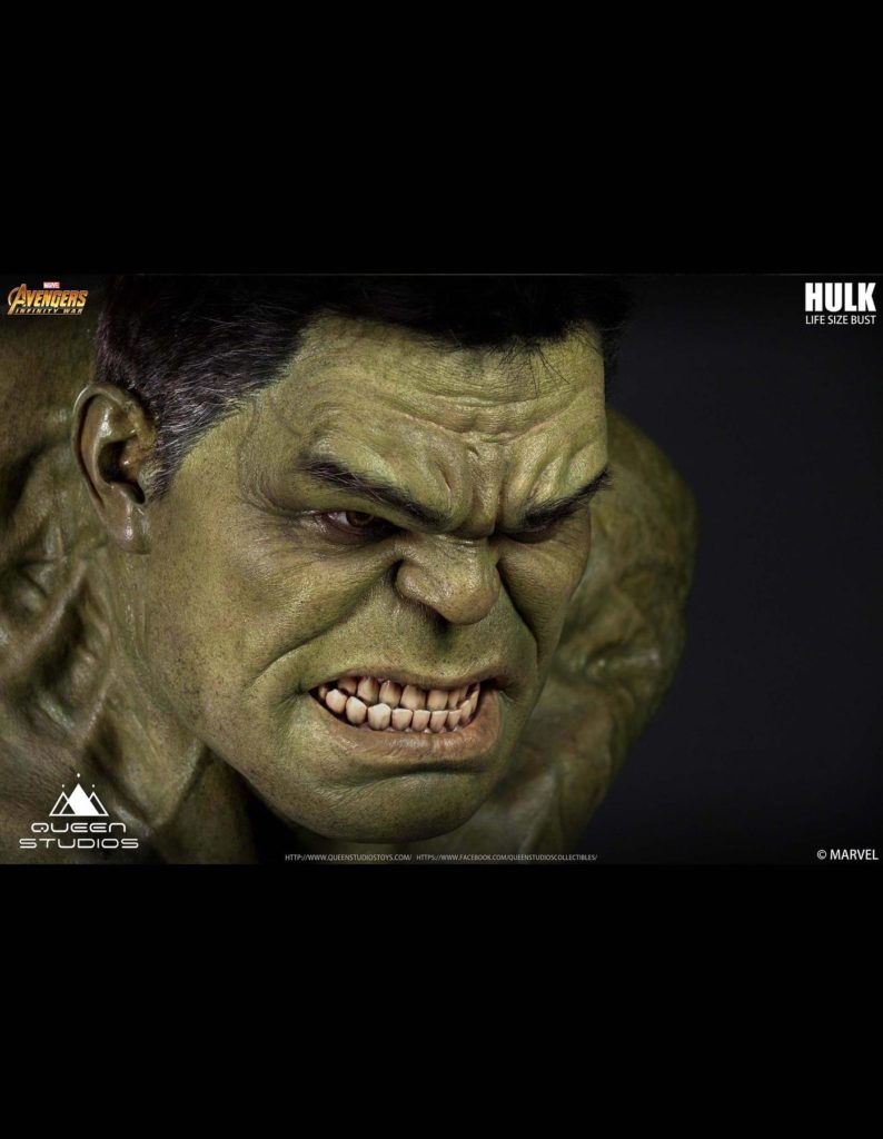 QUEEN STUDIOS Hulk 1:1 Lifesize Bust by Queen Studios Regular price ...