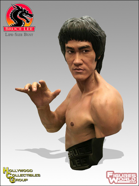 Hollywood Collectibles Group Life-Size Bust – Bruce Lee - Figuristi Store