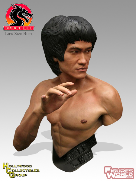 Hollywood Collectibles Group Life-Size Bust – Bruce Lee - Figuristi Store