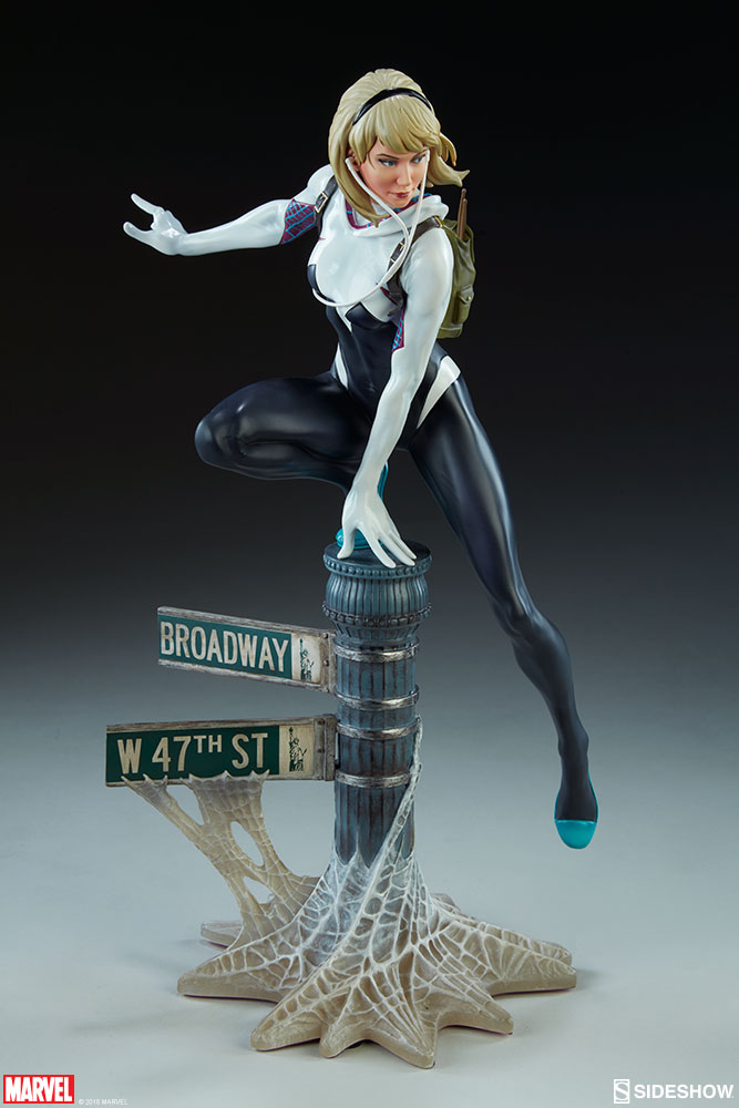 Spider-Gwen Statue by Sideshow Collectibles Mark Brooks Artist Series ...