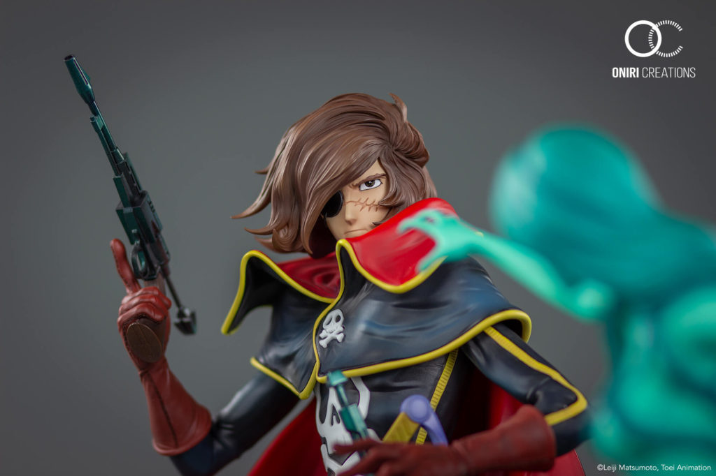 1/6TH SCALE STATUE SPACE PIRATE CAPTAIN HARLOCK STATUE - Figuristi Store