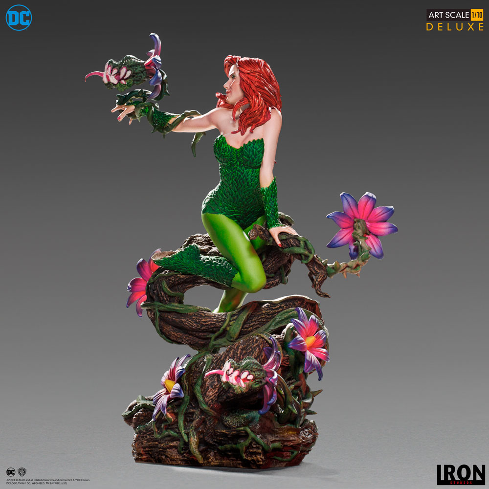 POISON IVY 1:10 SCALE STATUE BY IRON STUDIOS - Figuristi Store
