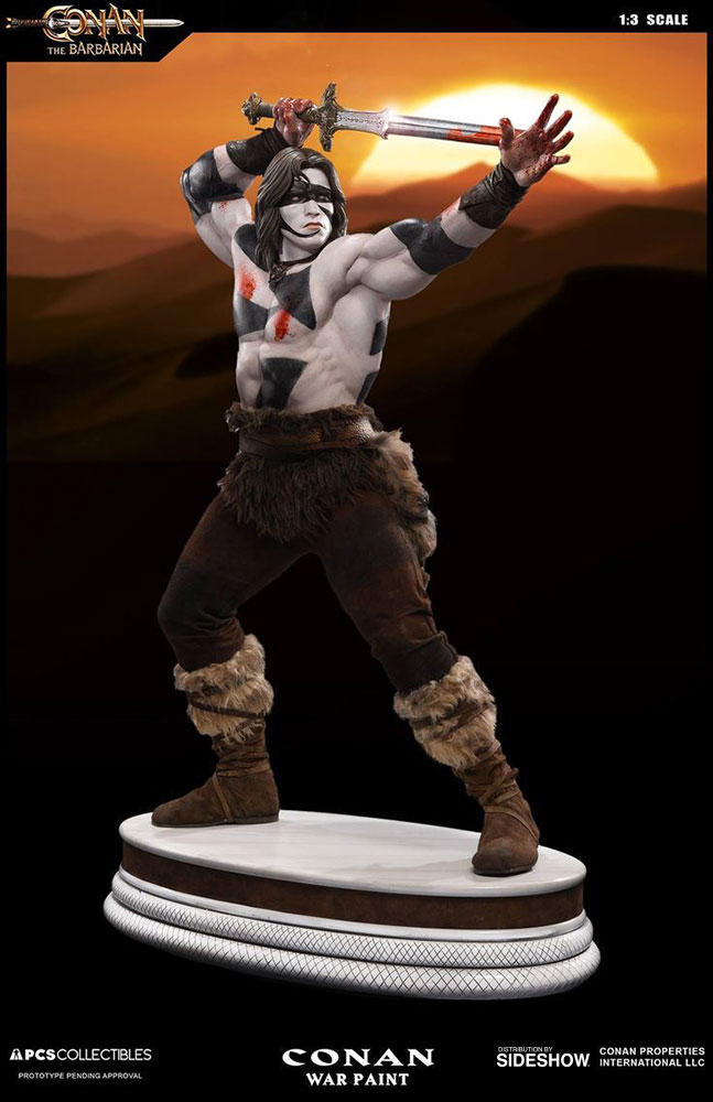 Conan the Barbarian War Paint Statue by PCS EXCLUSIVE LIMITED EDITION ...