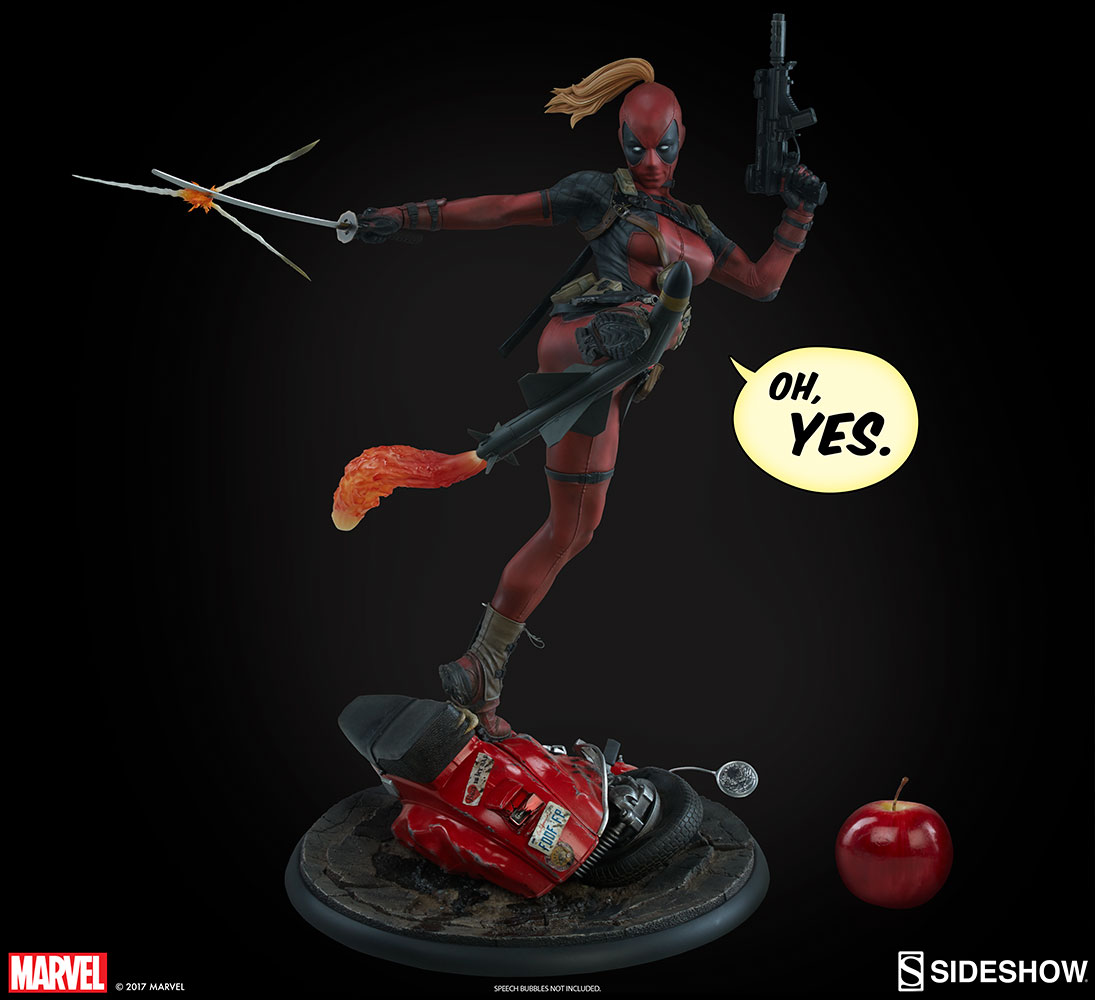 Lady Deadpool Premium Format™ Figure by Sideshow Collectibles COLLECTOR ...