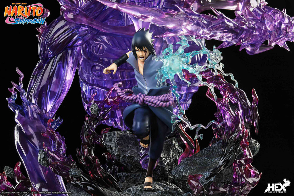 Uchiha Sasuke Statue by HEX Collectibles 1:8 Scale LIMITED EDITION ...