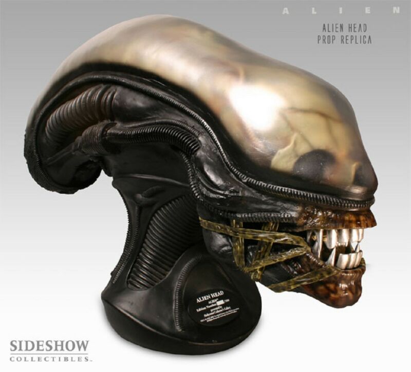 SIDESHOW Hollywood Collectors Gallery ALIEN 1/1 SCALE PROP REPLICA Bust ...