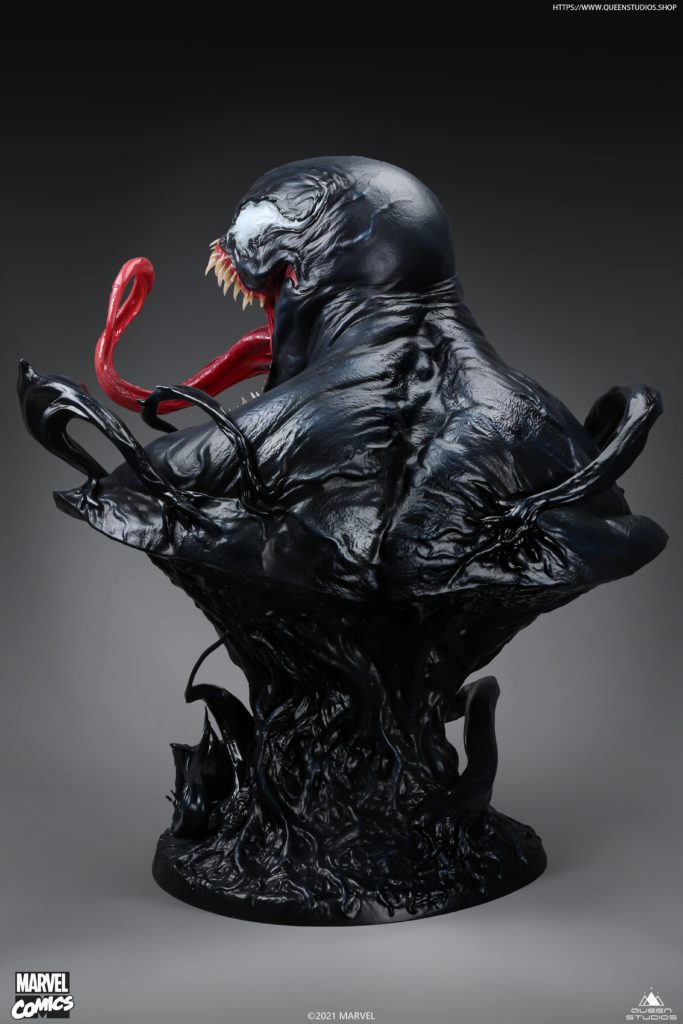 Venom Life-size Bust 1:1 By Queen Studios Collectibles - Figuristi Store