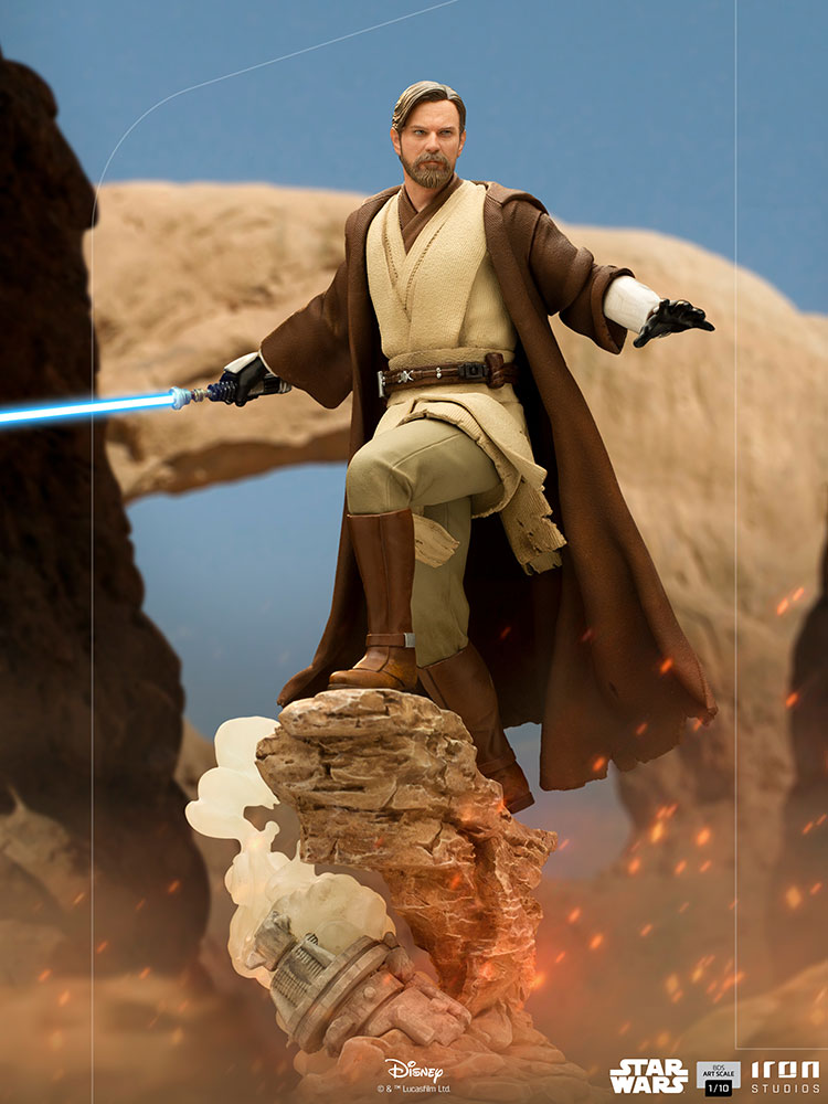 Obi-Wan Kenobi 1:10 Scale Statue by Iron Studios - Figuristi Store