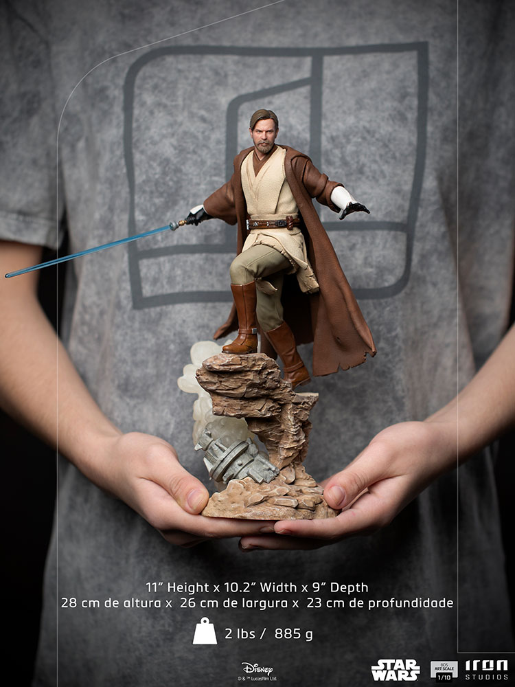 Obi-Wan Kenobi 1:10 Scale Statue by Iron Studios - Figuristi Store