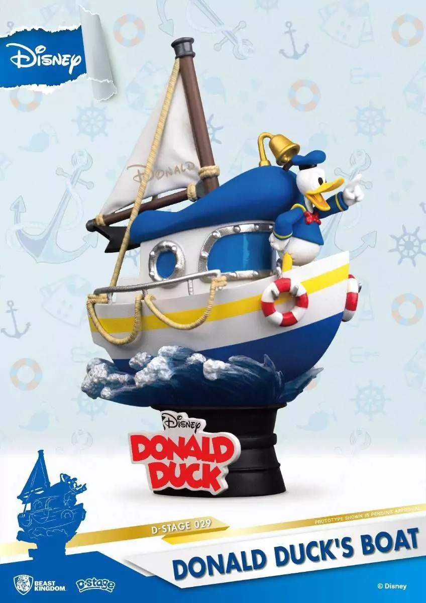 Donald Duck’s Boat By Beast Kingdom - Figuristi Store