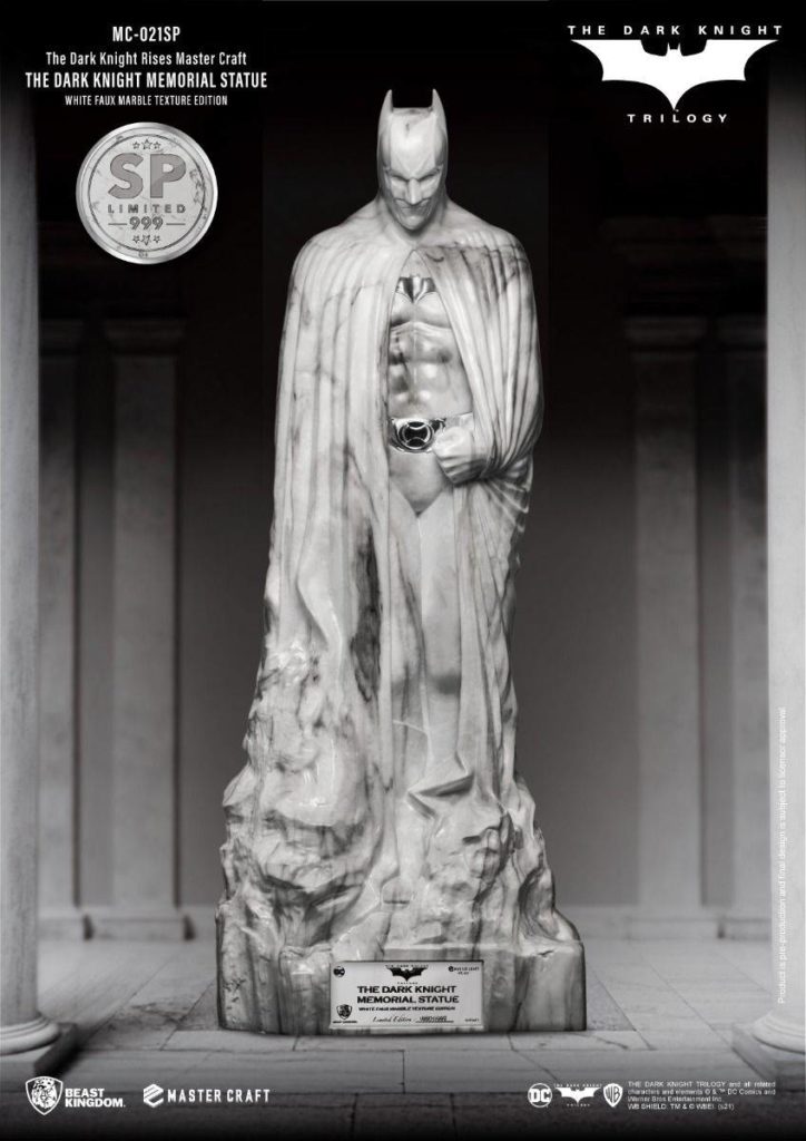 The Dark Knight Rises Master Craft The Dark Knight Memorial Statue ...