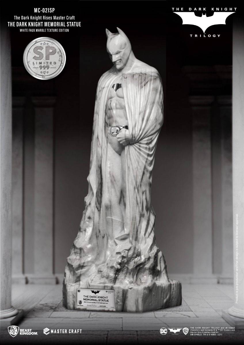 The Dark Knight Rises Master Craft The Dark Knight Memorial Statue ...