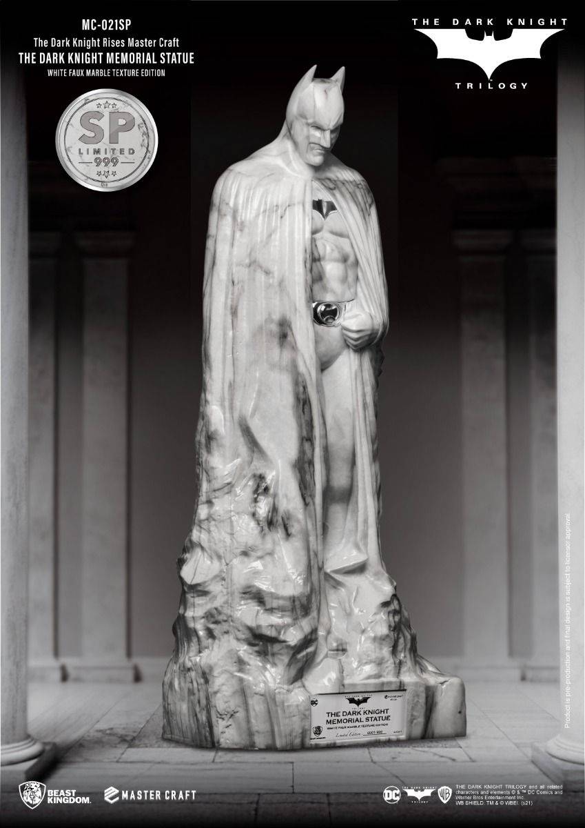 The Dark Knight Rises Master Craft The Dark Knight Memorial Statue ...