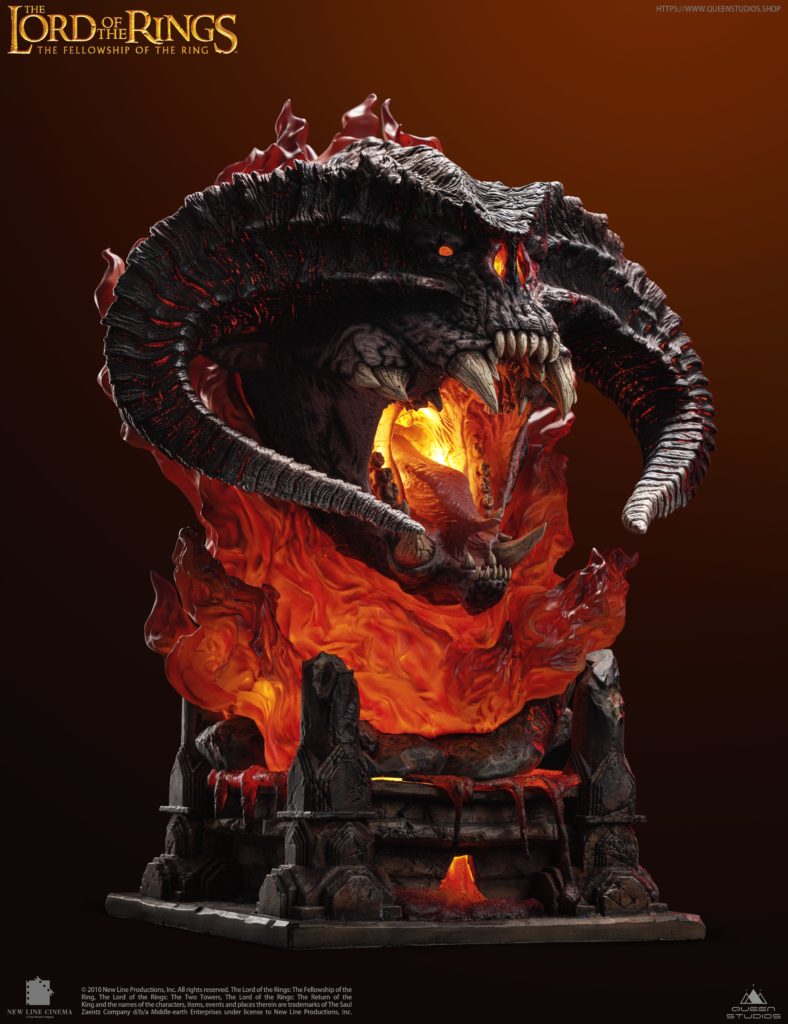 𝗕𝗔𝗟𝗥𝗢𝗚 𝗕𝗨𝗦𝗧 LOTR (With Stand) BY QUEEN STUDIOS COLLECTIBLES - Figuristi ...