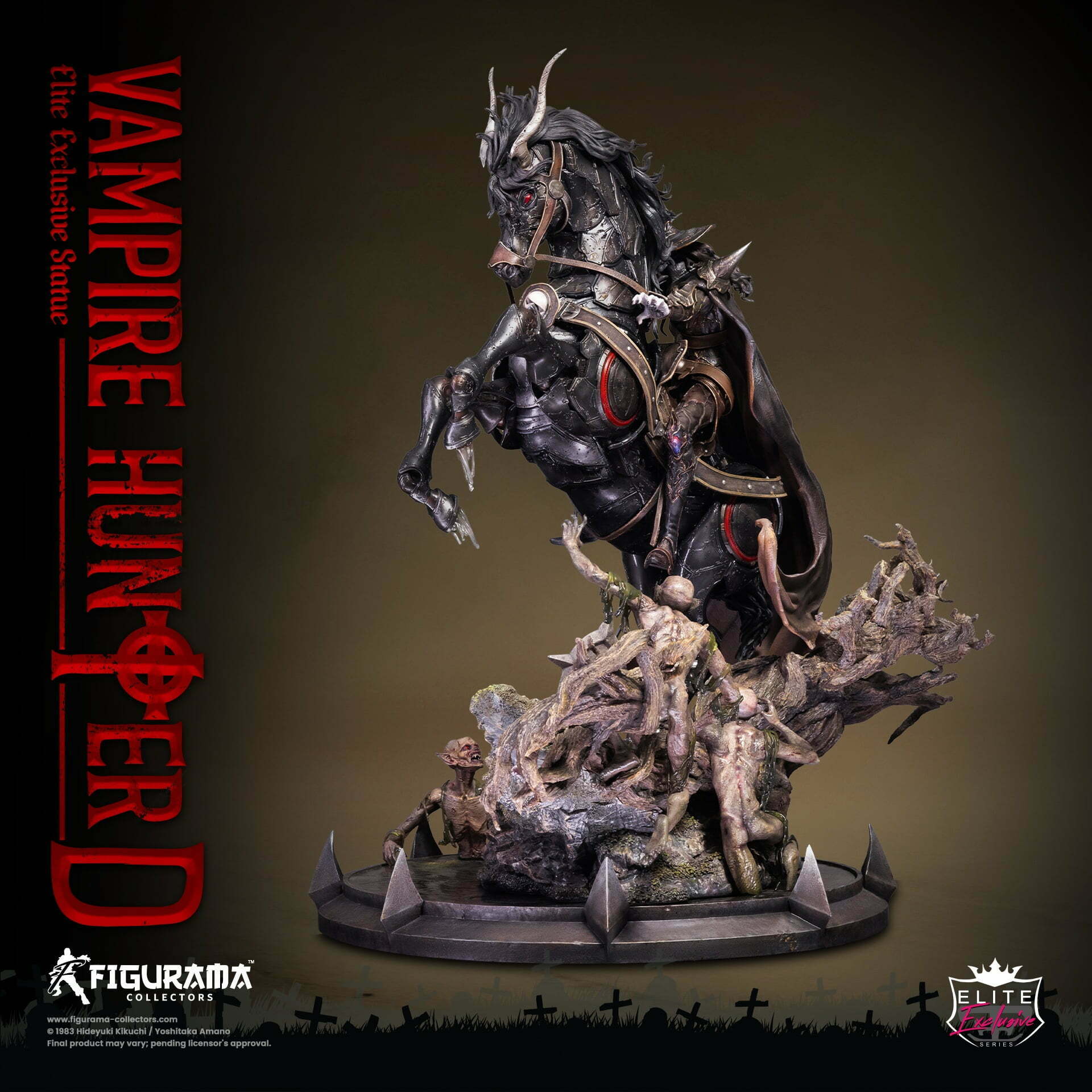 VAMPIRE HUNTER D Elite Exclusive Statue By Figurama Collectors ...