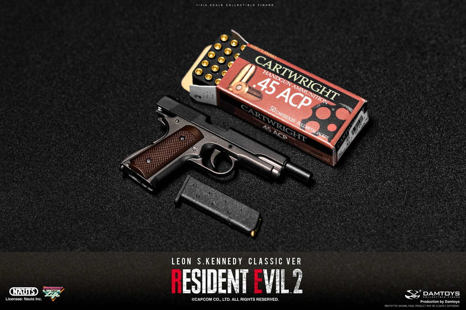 NAUTS x DAMTOYS: 1/6 Resident Evil 2 – Lyon. S. KENNEDY/LEON S [CLASSIC VERSION] – Figuristi Store