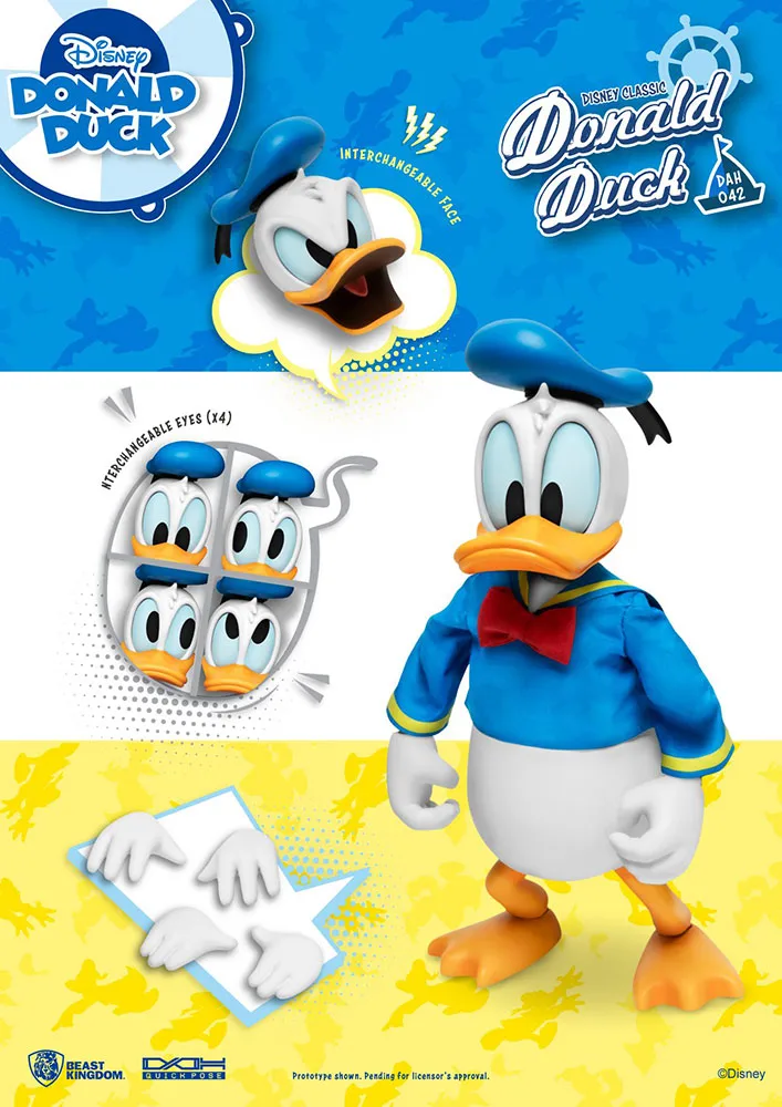 Donald Duck Action Figure by Beast Kingdom DAH-042 - Figuristi Store