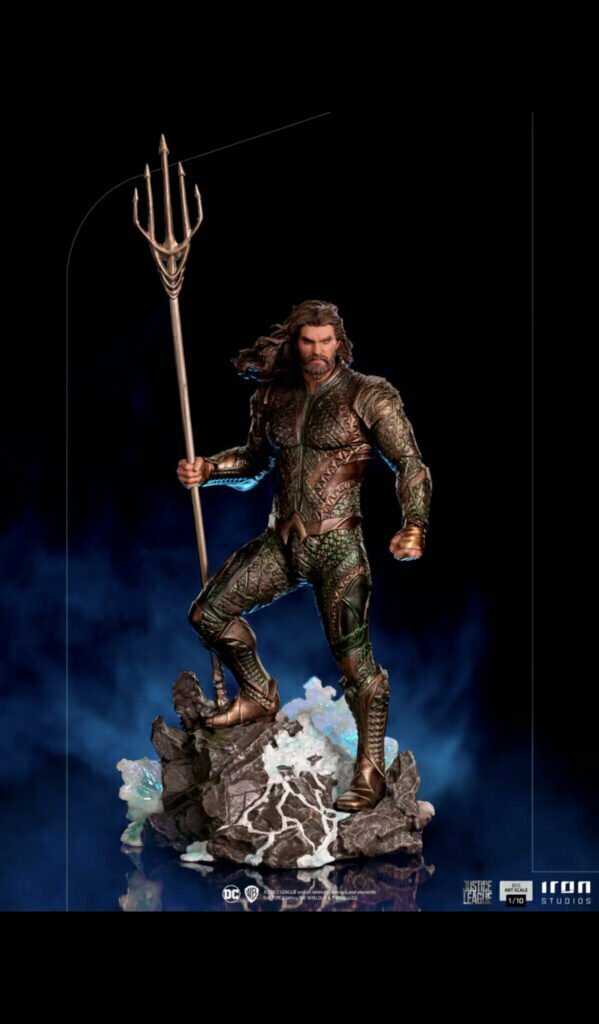 Aquaman 1:10 Scale Statue by Iron Studios Zack Snyder’s Justice League ...