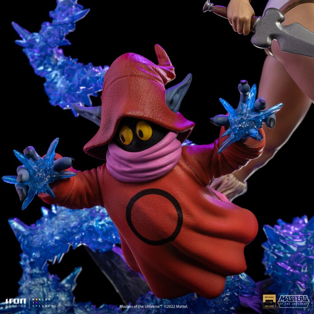 TEELA & ORKO MASTERS OF THE UNIVERSE 1/10 SCALE STATUE BY IRON STUDIOS ...