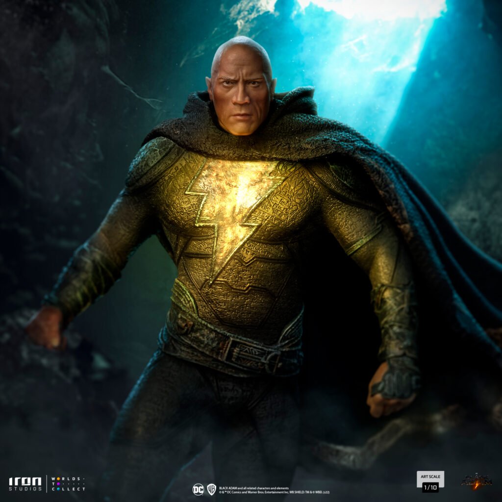 Black Adam Art Scale 1/10 By Iron Studios - Figuristi Store
