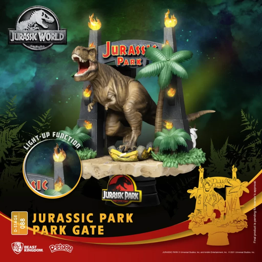 واير | Beast Kingdom DS-088 Jurassic Park Gate