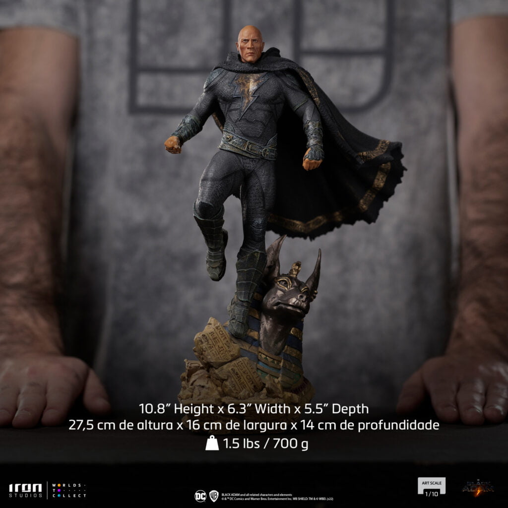 Black Adam Art Scale 1/10 By Iron Studios - Figuristi Store
