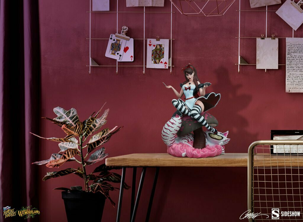Alice in Wonderland: Game of Hearts Edition Statue By Sideshow ...