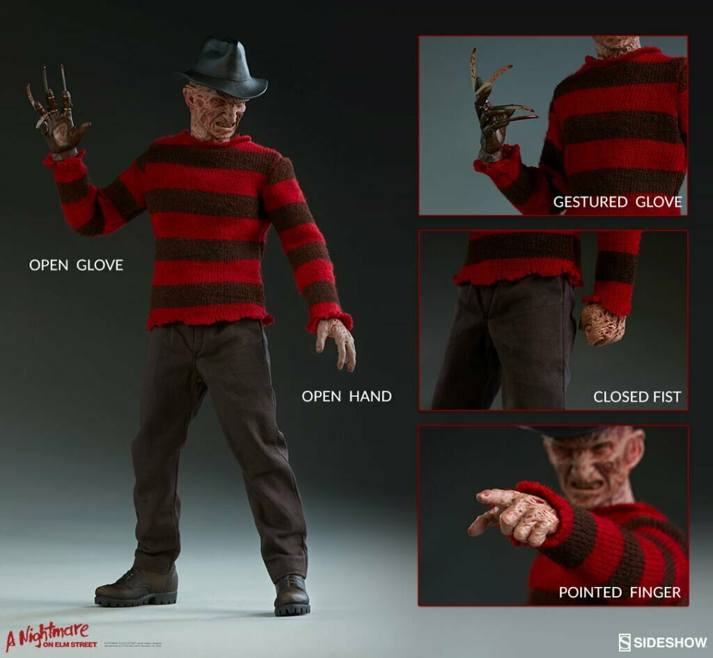 Freddy Krueger Sixth Scale Figure by Sideshow Collectibles COLLECTOR ...