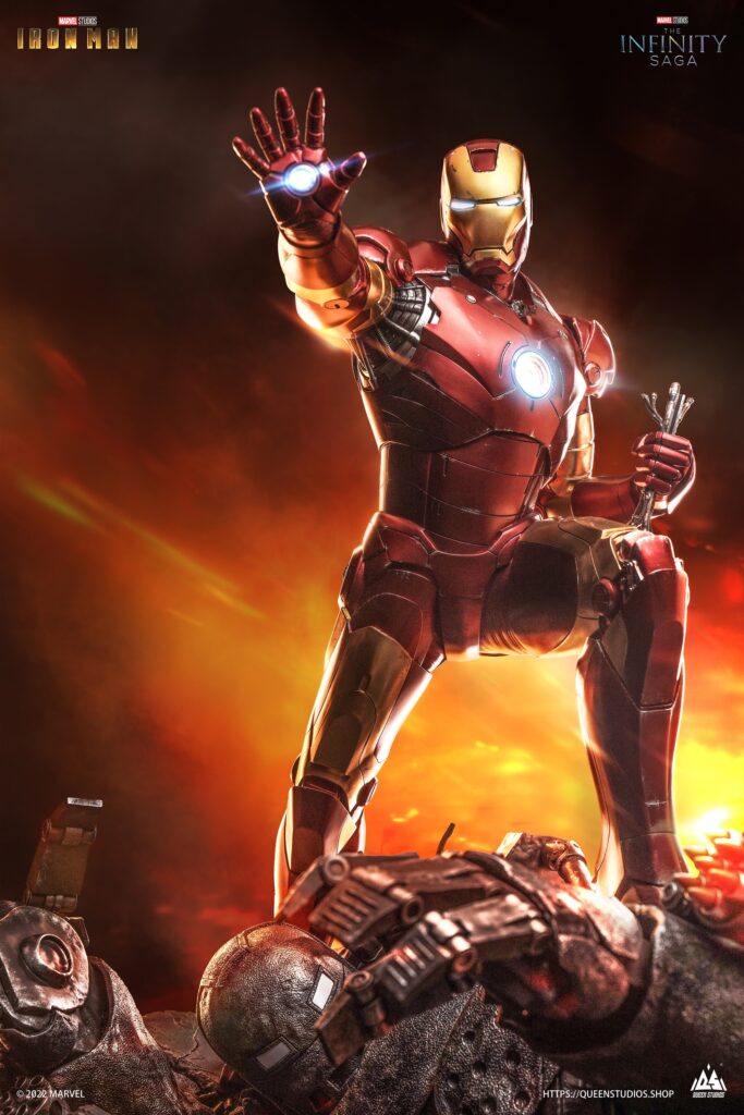 Iron Man Mark 3 1/4 StatueBy Queen Studios - Figuristi Store