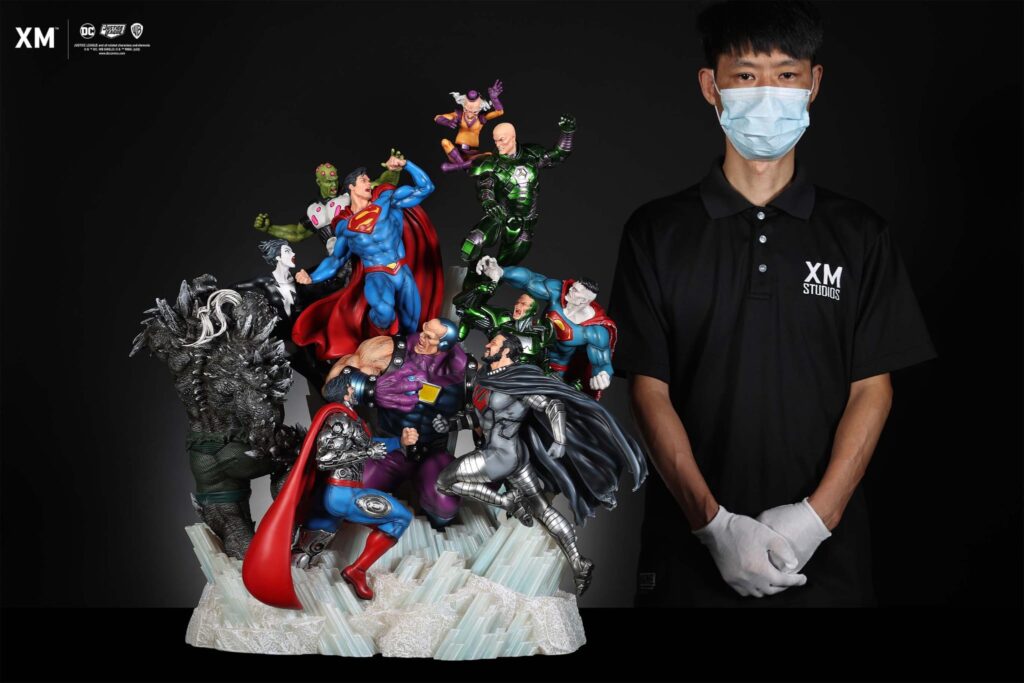 Superman – Justice by David Finch (Colored) 1/6 Scale Diorama Statue By ...