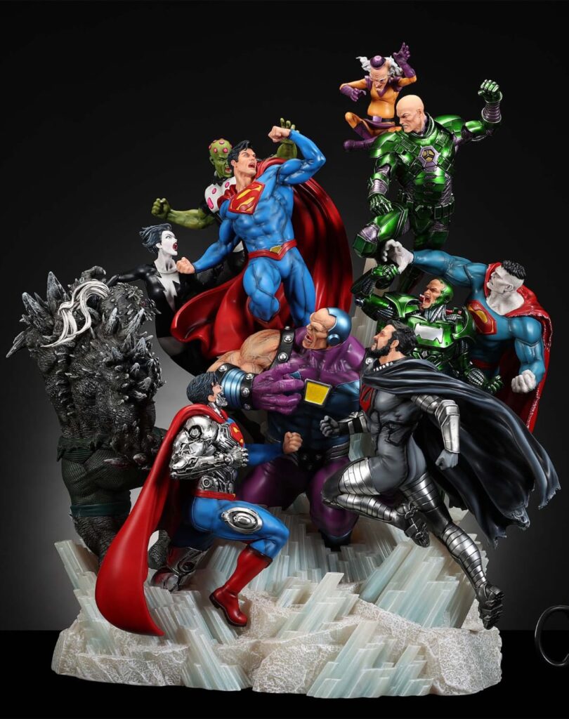Superman – Justice by David Finch (Colored) 1/6 Scale Diorama Statue By ...