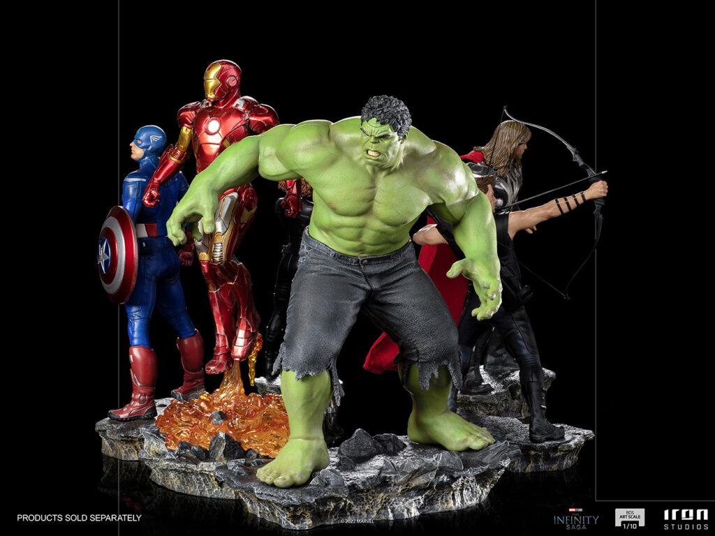 Hulk (Battle of NY) 1:10 Scale Statue by Iron Studios - Figuristi Store