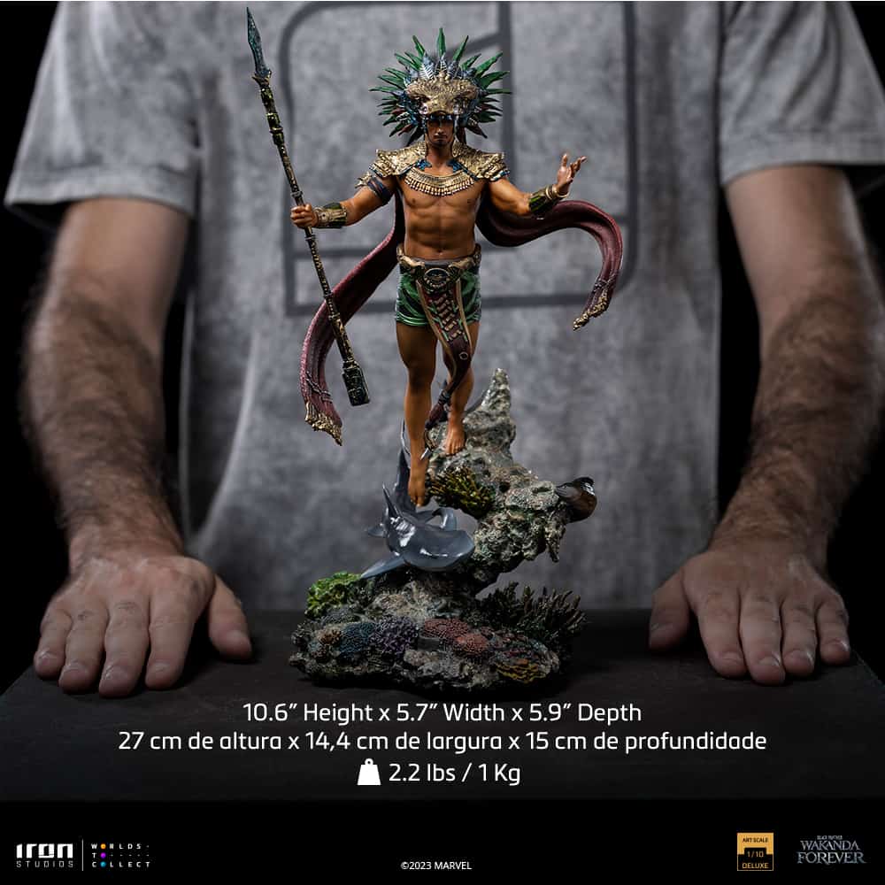 King Namor Black Panther: Wakanda Forever 1/10 Art Scale Statue By Iron ...