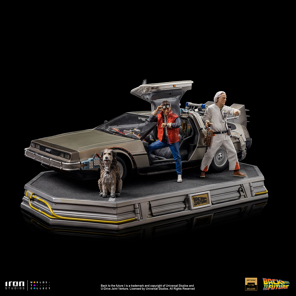 DELOREAN FULL SET Deluxe Art Scale 1/10 – Back to the Future ...