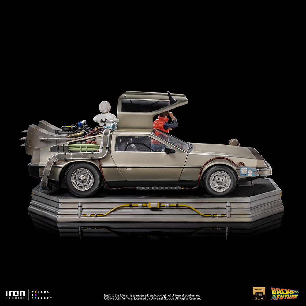 DELOREAN FULL SET Deluxe Art Scale 1/10 – Back to the Future ...