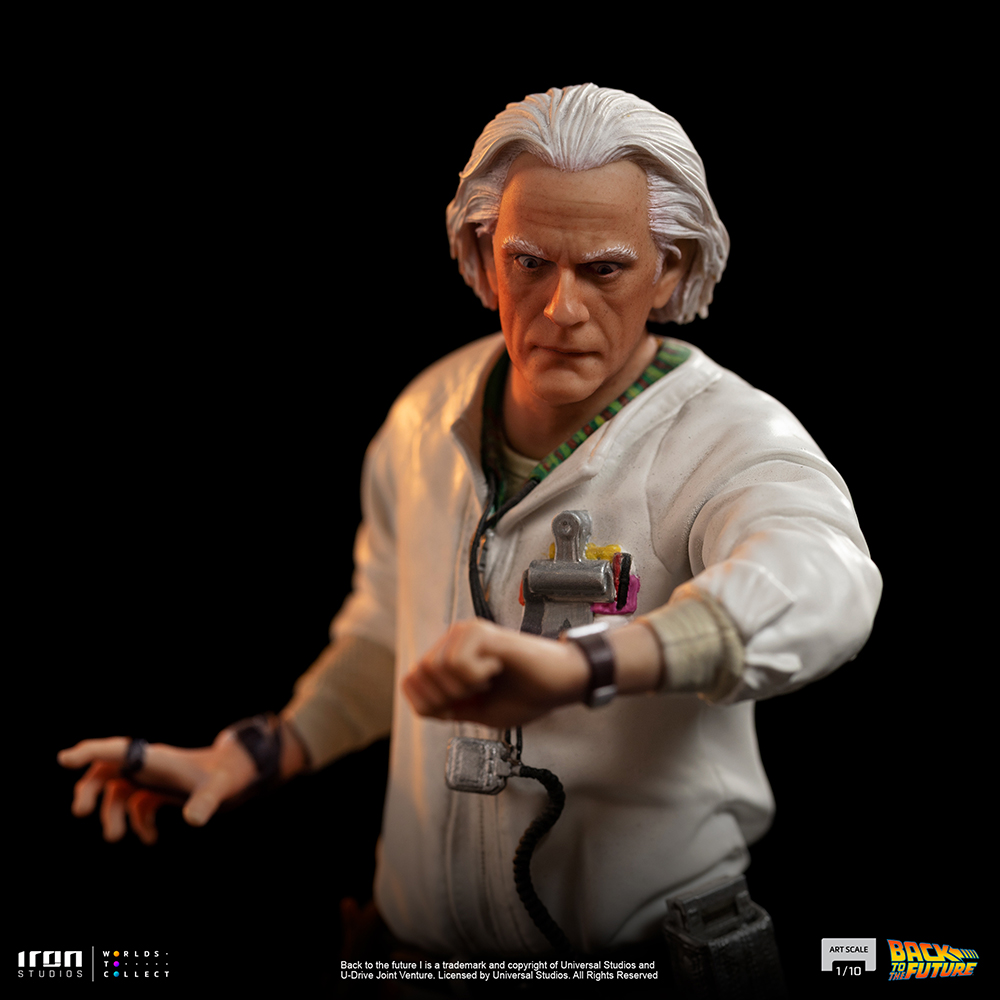 DOC BROWN Art Scale 1/10 - Back to the Future - Figuristi Store