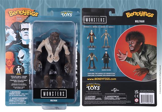 Wolfman Bendyfig – Noble Collection - Figuristi Store
