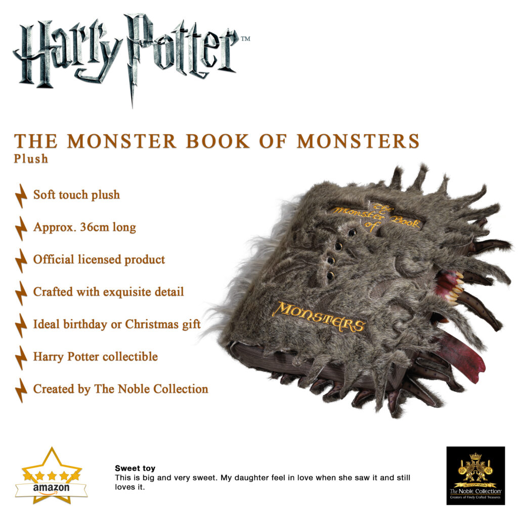 The Monster Book of Monsters Plush - Figuristi Store