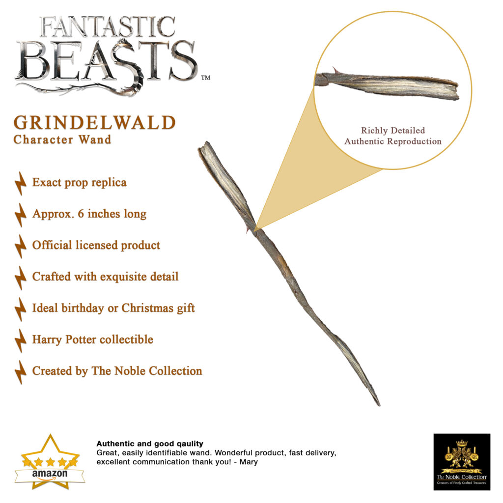 Gellert Grindelwald Character Wand - Figuristi Store
