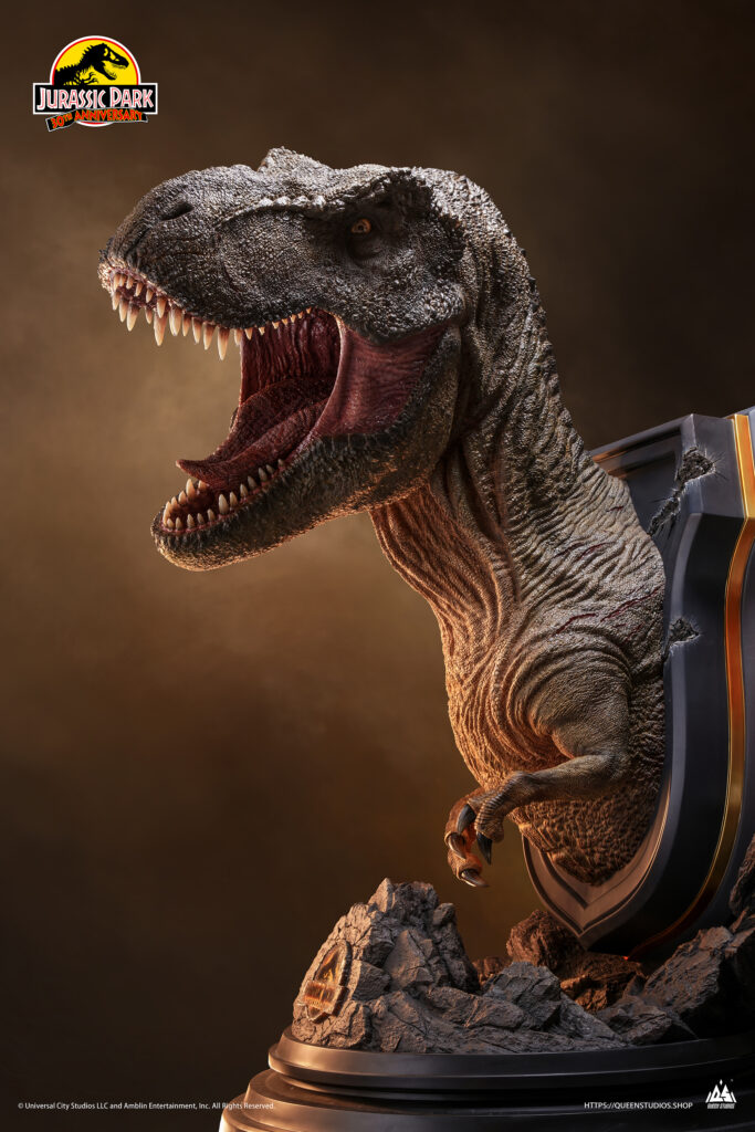 Queen Studios’s T-Rex 1/3 Bust – 99 pieces worldwide - Figuristi Store