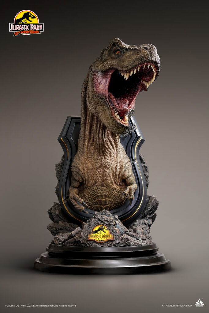 Queen Studios’s T-Rex 1/3 Bust – 99 pieces worldwide - Figuristi Store