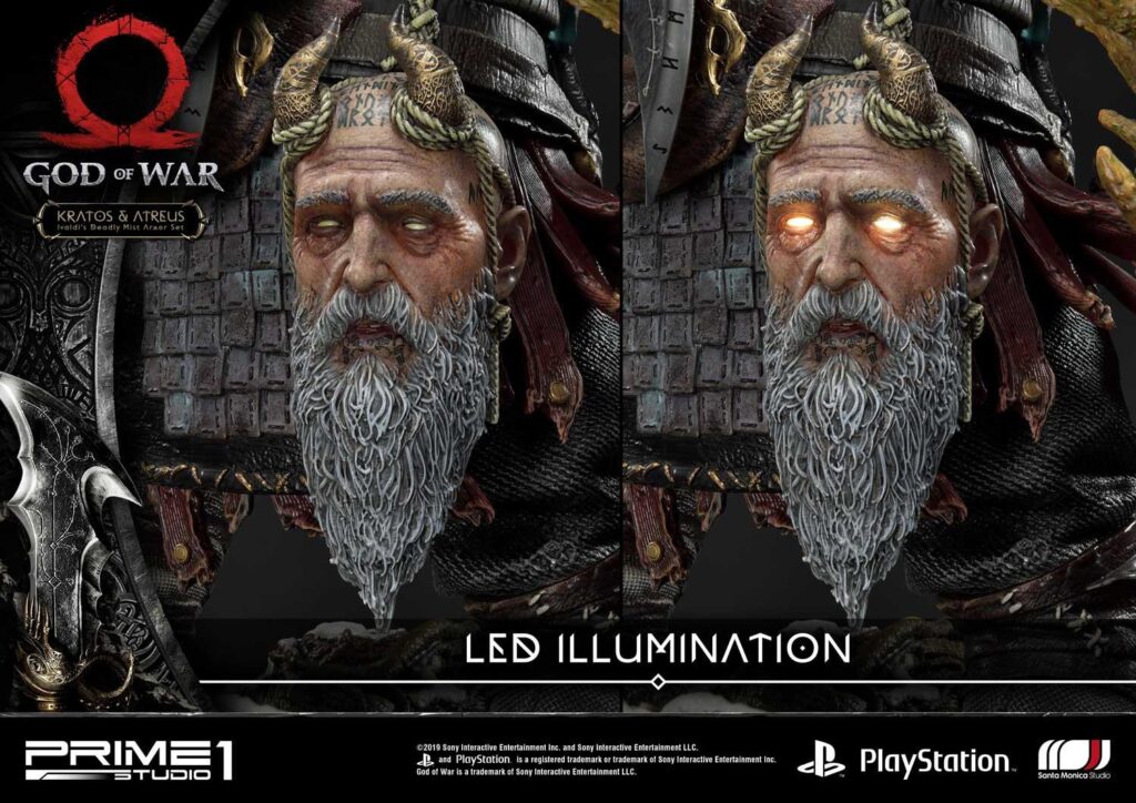God of War: Kratos & amp; Atreus 1/4 Scale Diorama statues Ivaldi’s ...