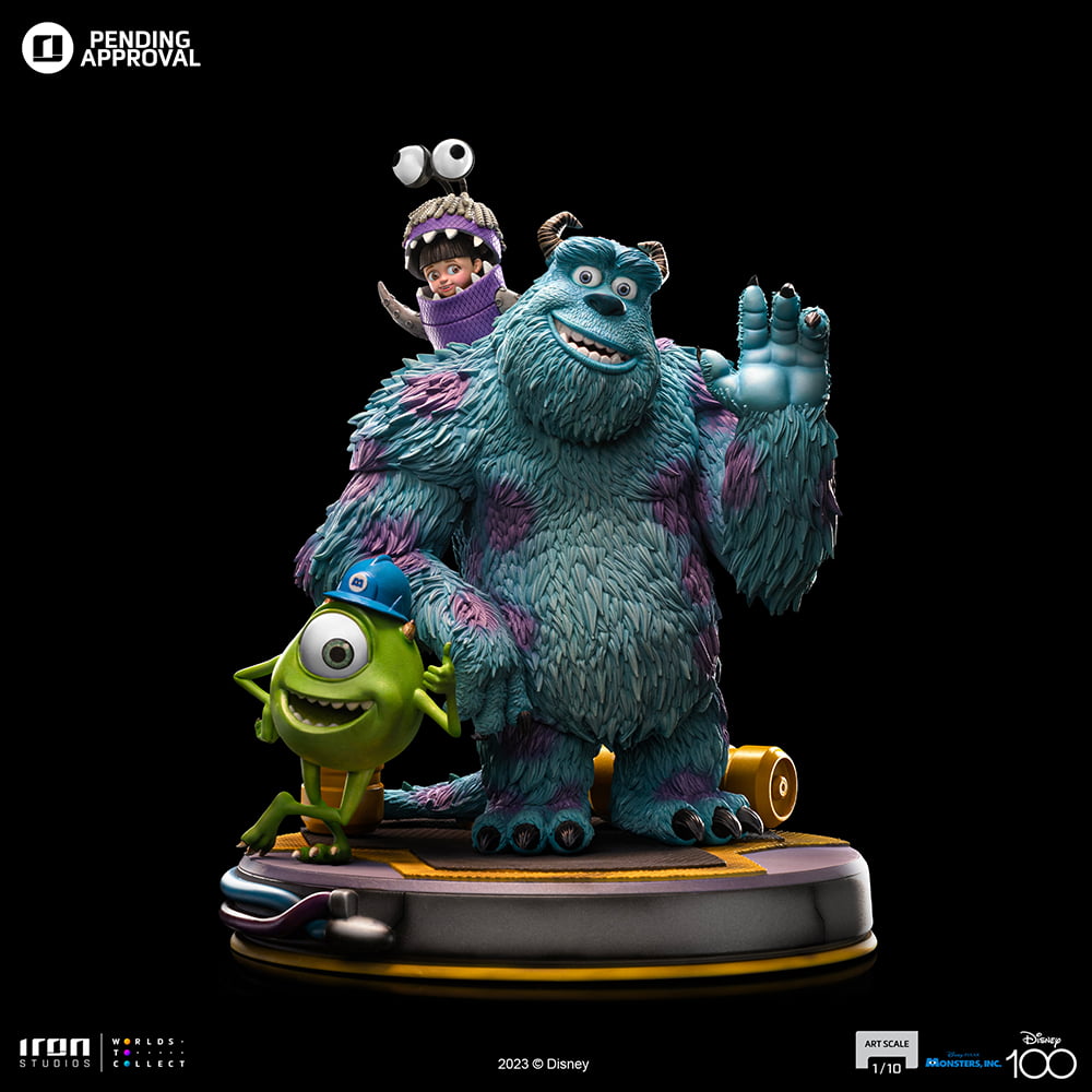 Statue Monsters Inc. Diorama – Disney 100TH – Monsters Inc – Art Scale ...