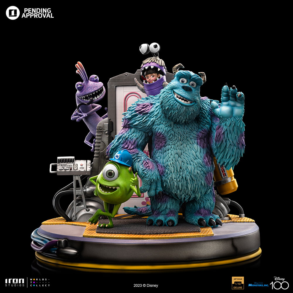 Statue Monsters Inc. Diorama Deluxe – Disney 100TH – Monsters Inc – Art ...