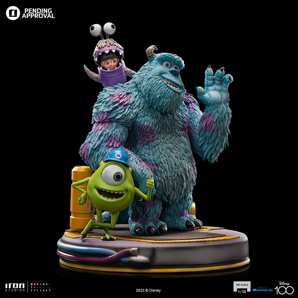 Statue Monsters Inc. Diorama – Disney 100TH – Monsters Inc – Art Scale ...